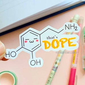 Chemistry Stickers for Laptop, Science Sticker for Students, Cute ...