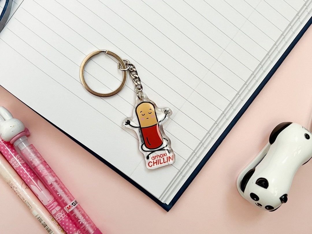 Pharmacy Keychain for Lanyard, Nurse Keychain for Student, Acrylic ...