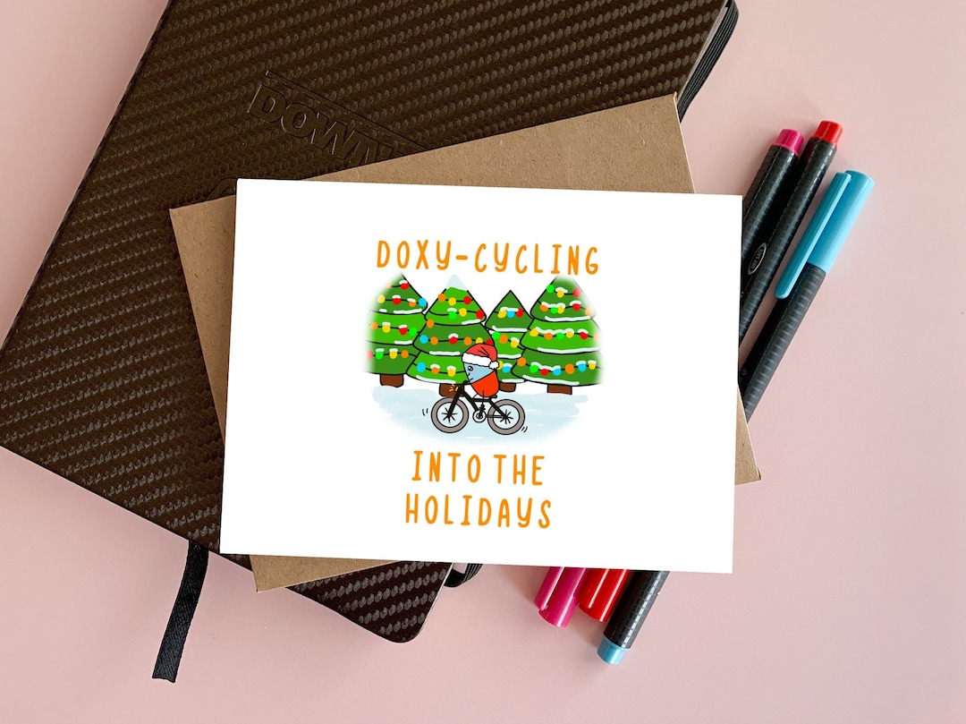 Pharmacy Card for Christmas, Science Card Cute, Medical Holiday Card ...