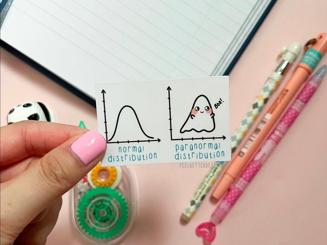 Statistics Sticker for Laptop, Math Sticker for Phone, STEM Gift for ...