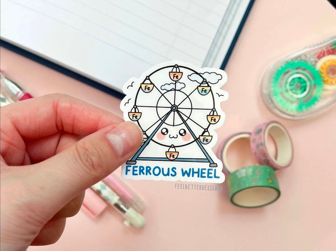 Chemistry Stickers for Laptop, Science Sticker for Students, Periodic ...