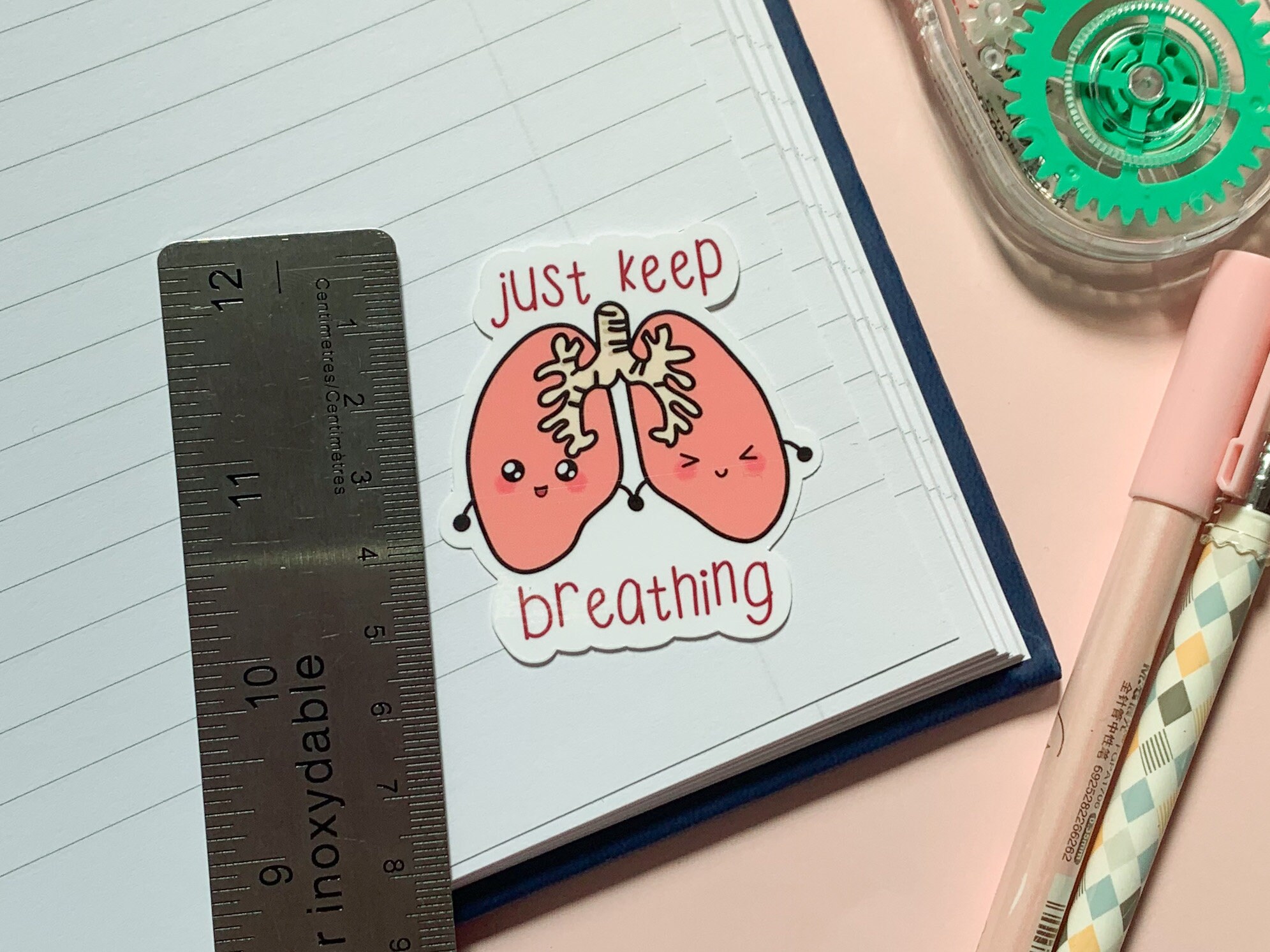 Lung Stickers for Laptop Nurse Student Sticker Anatomy | Etsy