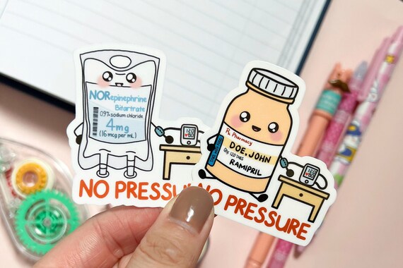 Pill Stickers for Laptop Medical Stickers Funny Kawaii - Etsy