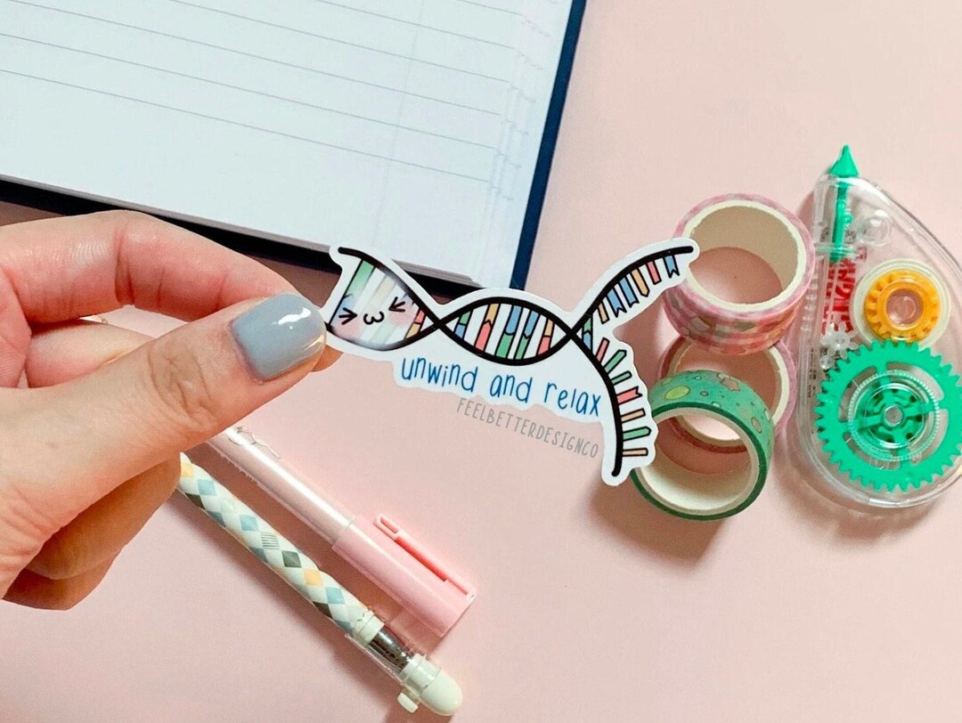 Biology Stickers for Laptop, Science Sticker for Water Bottle, STEM ...