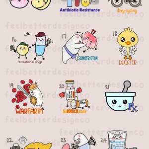 Cute Bookmark for Nurse, Magnetic Bookmark Science, Page Marker for ...