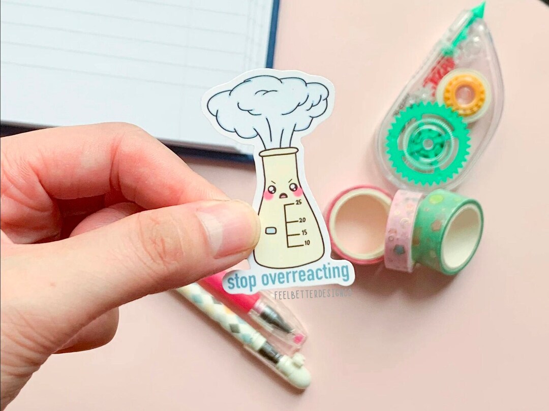 Chemistry Stickers for Laptop, Science Sticker for Students, Cute ...