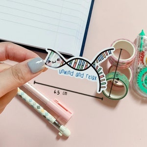 Biology Stickers for Laptop, Science Sticker for Water Bottle, STEM ...