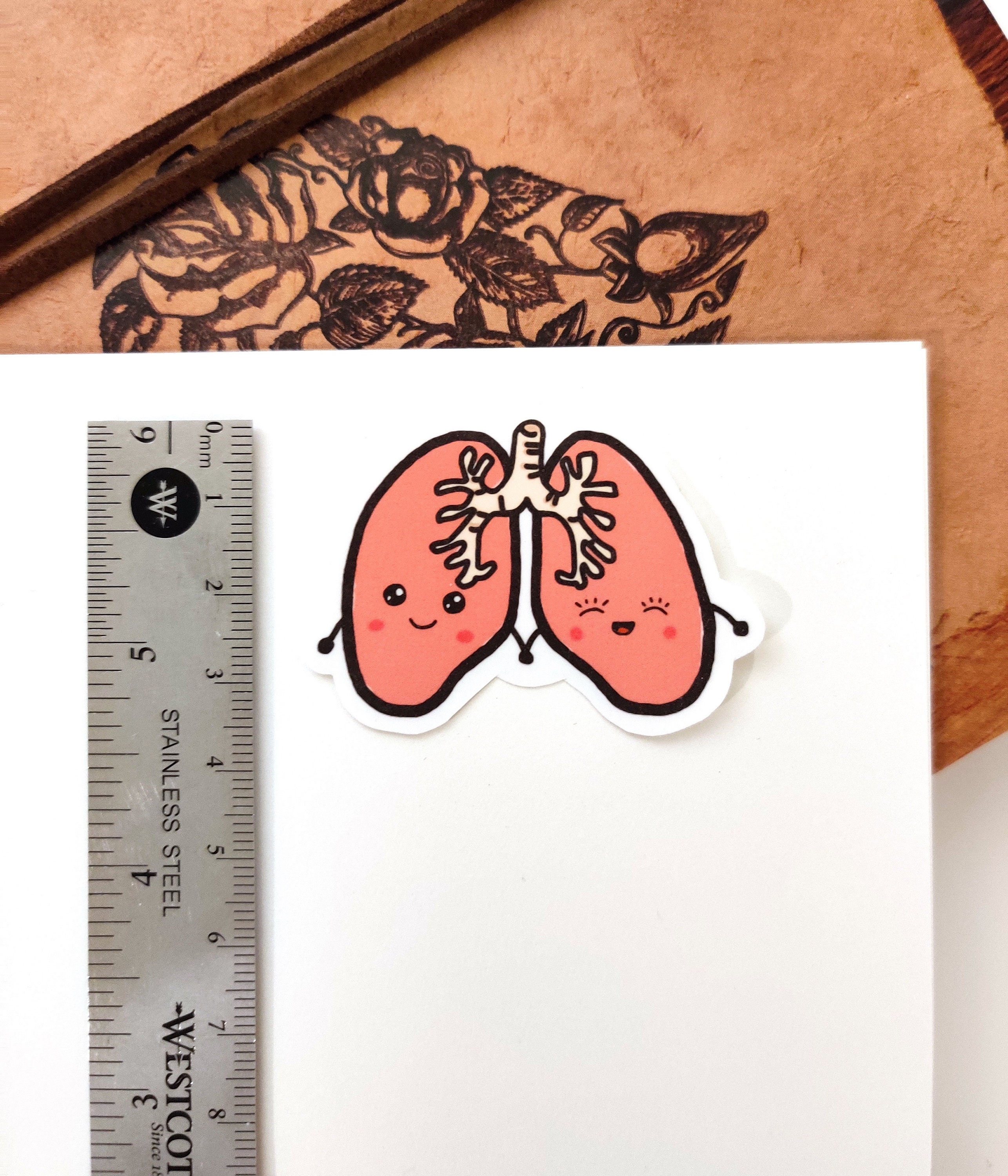 Lung Stickers for Laptop Nurse Student Sticker Anatomy - Etsy