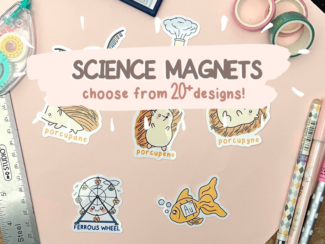 Science Magnet for Fridge Funny, Chemistry Magnets for Whiteboard, STEM ...