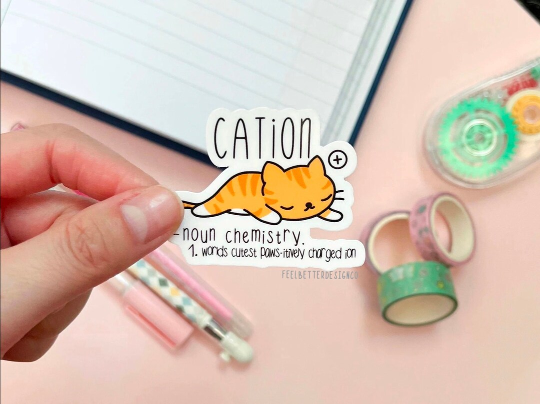 Chemistry Sticker for Laptop, Science Stickers Funny, STEM Student ...