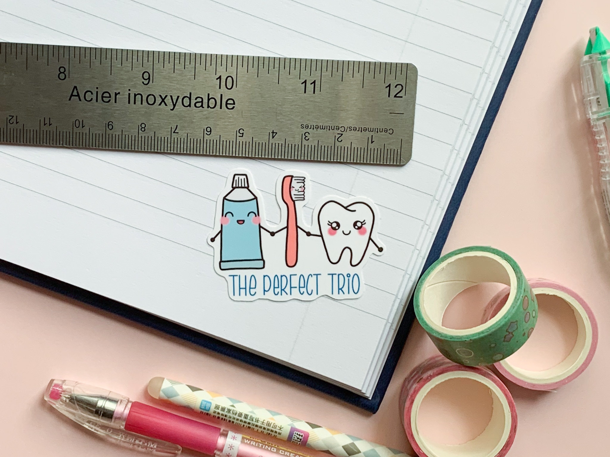 Dental Hygiene Stickers for Laptop Tooth Stickers for Water - Etsy