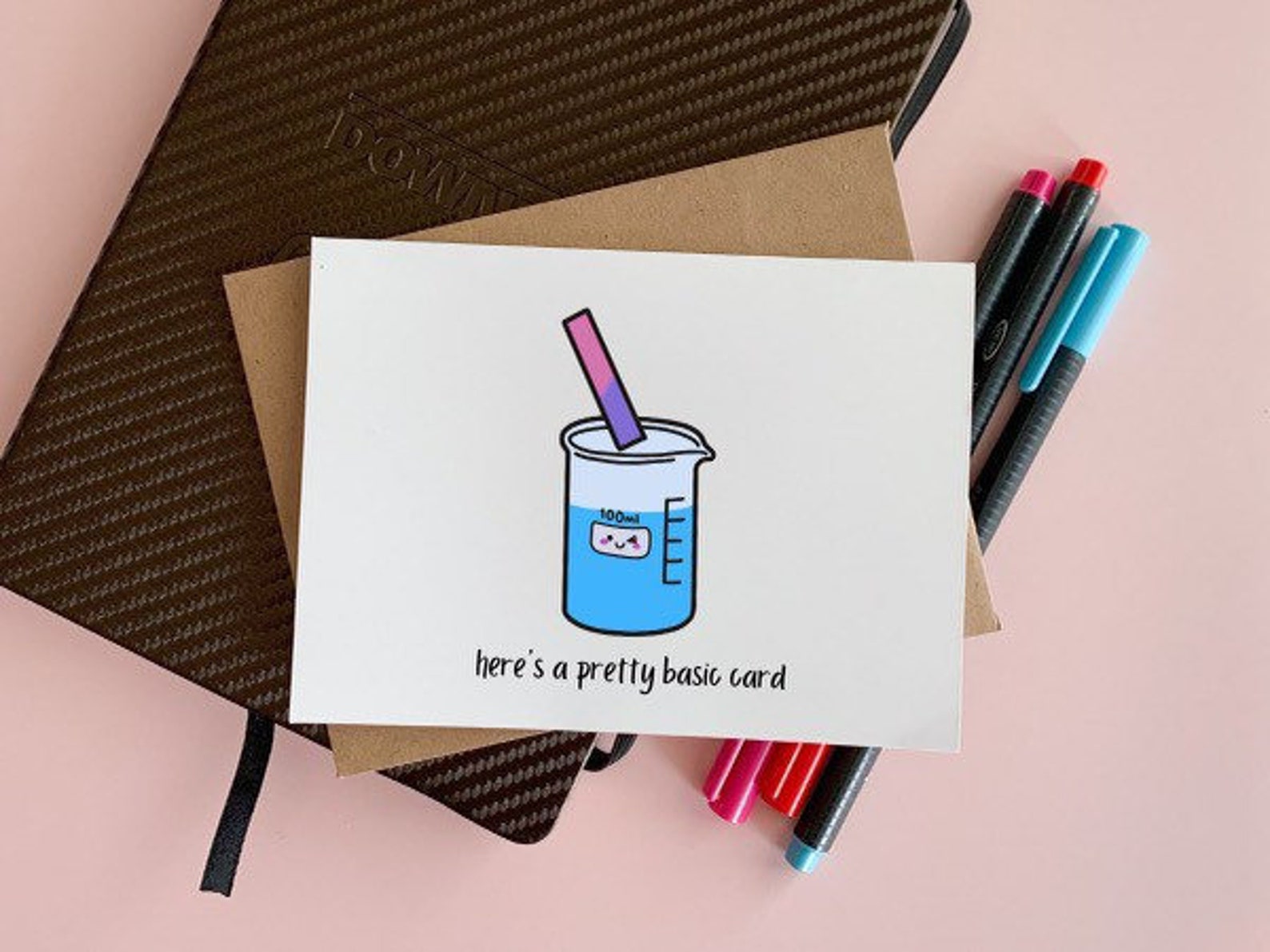Chemistry card for birthday birthday card cute and funny | Etsy