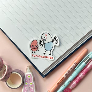 Pharmacy Stickers Bundle, Medical Magnets for Fridge, Pill Pins for Bag ...