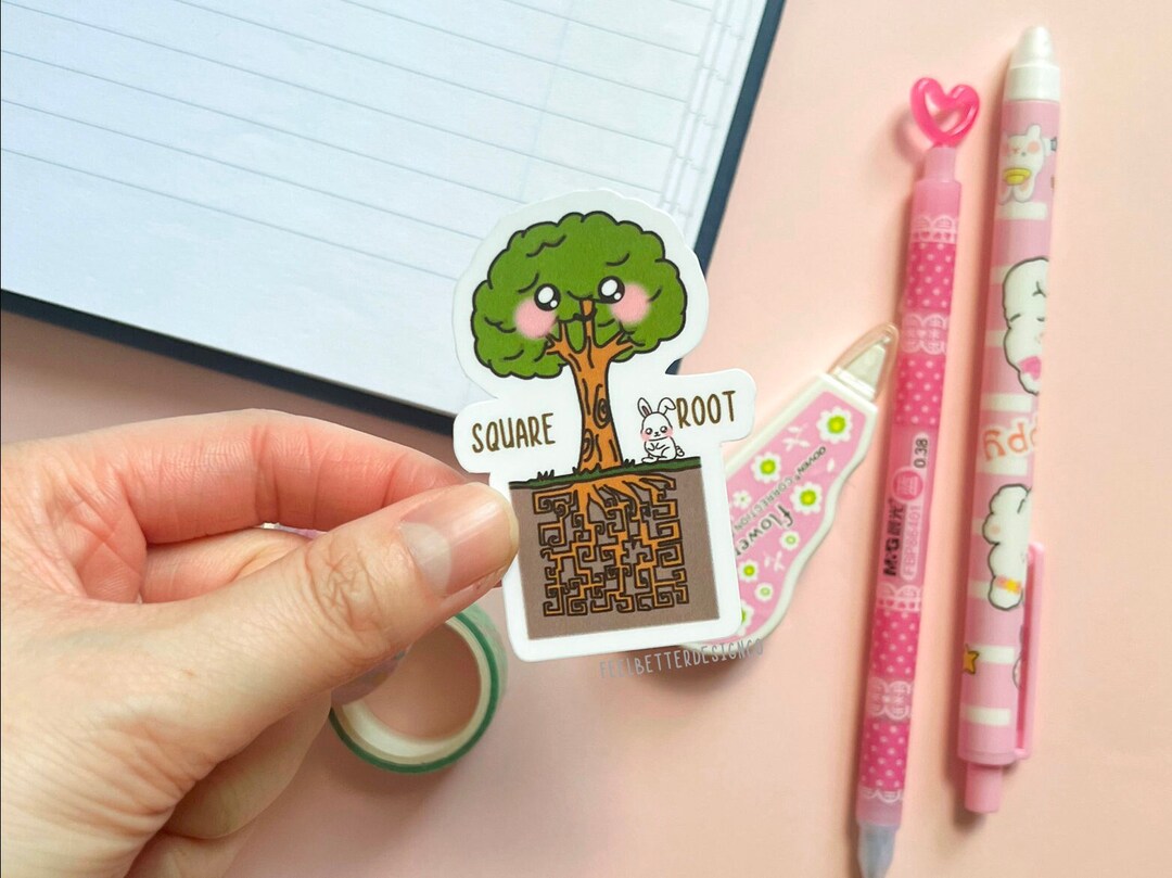 Cute Math Sticker For Laptop Calculus Sticker For Phone Math T For