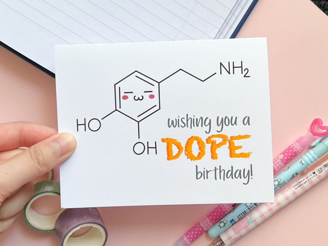 Chemistry Card for Birthday, Birthday Card Cute and Funny, Funny ...