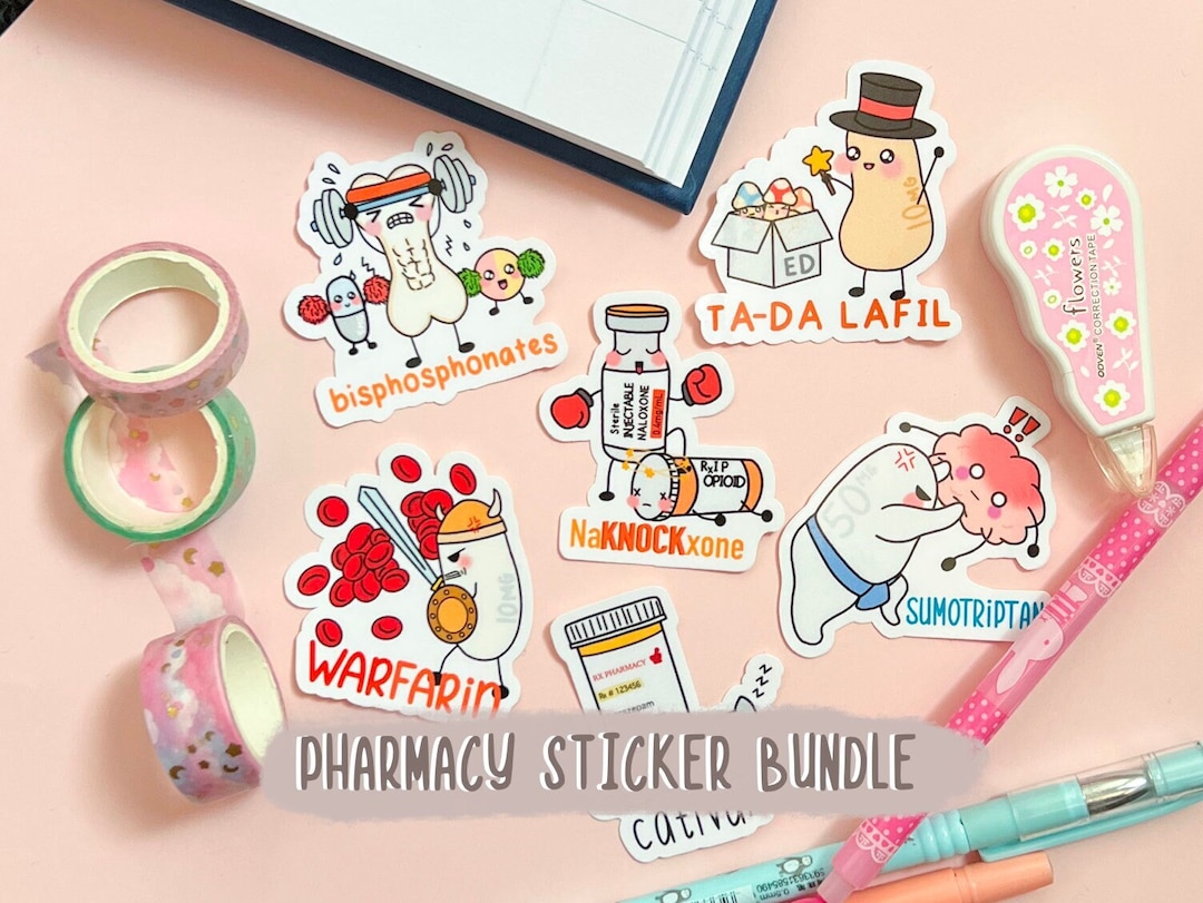 Pharmacy Magnets for Board, Pharmacy Pins for Backpack, Medical ...