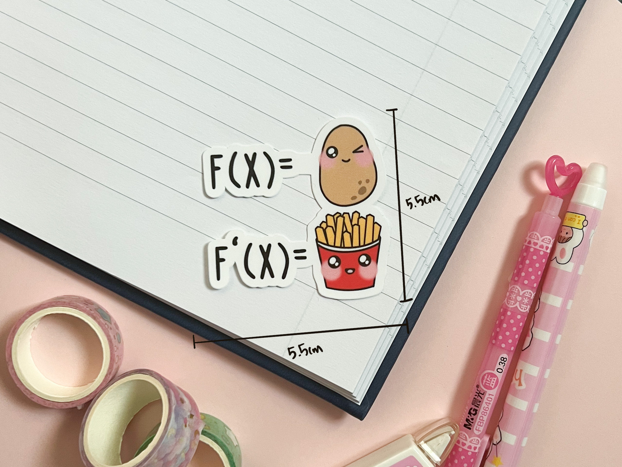 Cute Math Sticker for Laptop Funny Math Sticker for Phone - Etsy