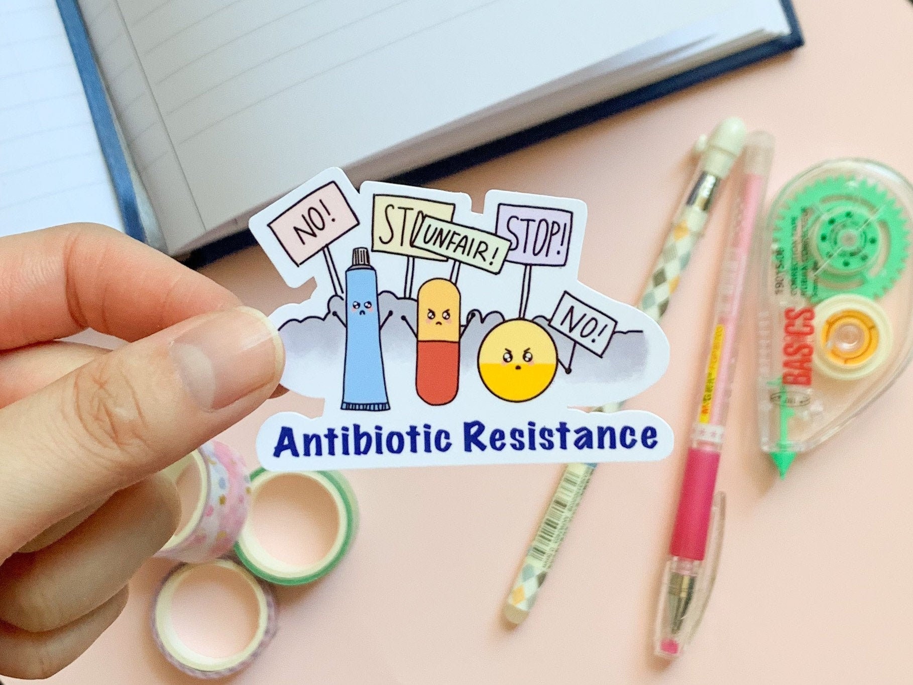 Pill Stickers for Laptop Medical Stickers Funny Kawaii | Etsy