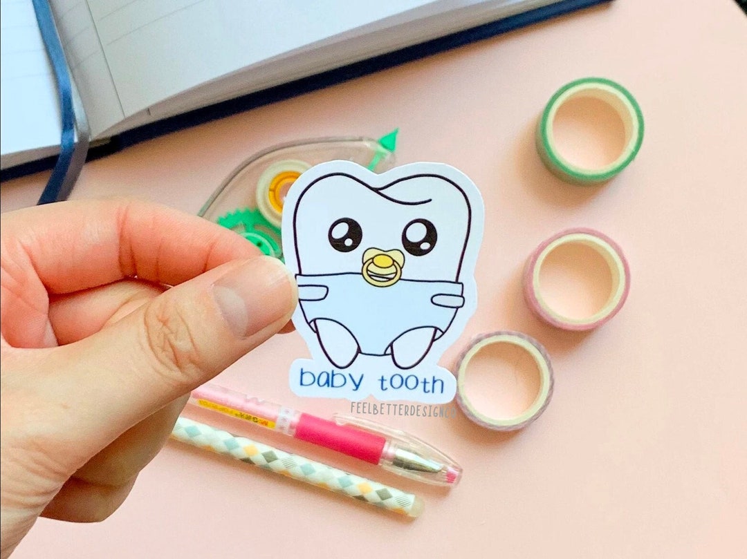 Teeth Stickers for Laptop, Medical Stickers Funny, Kawaii Stickers for ...