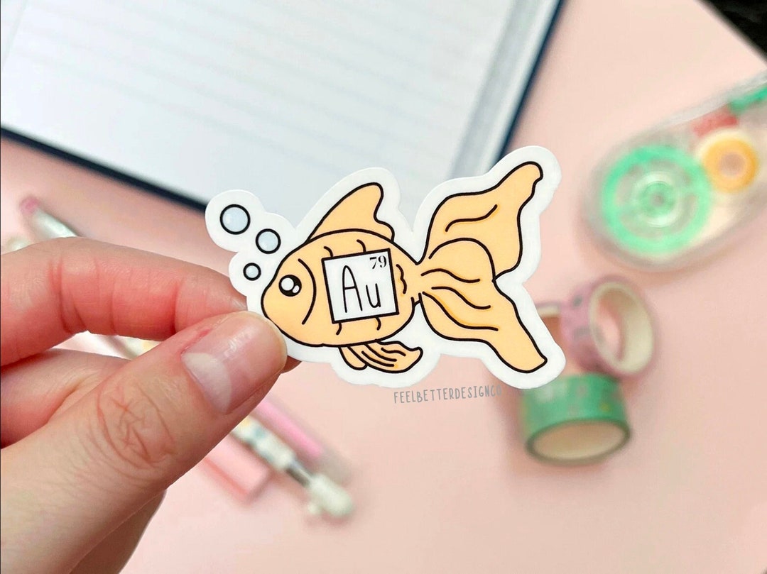 Chemistry Stickers for Laptop, Science Sticker for Journal, Periodic ...