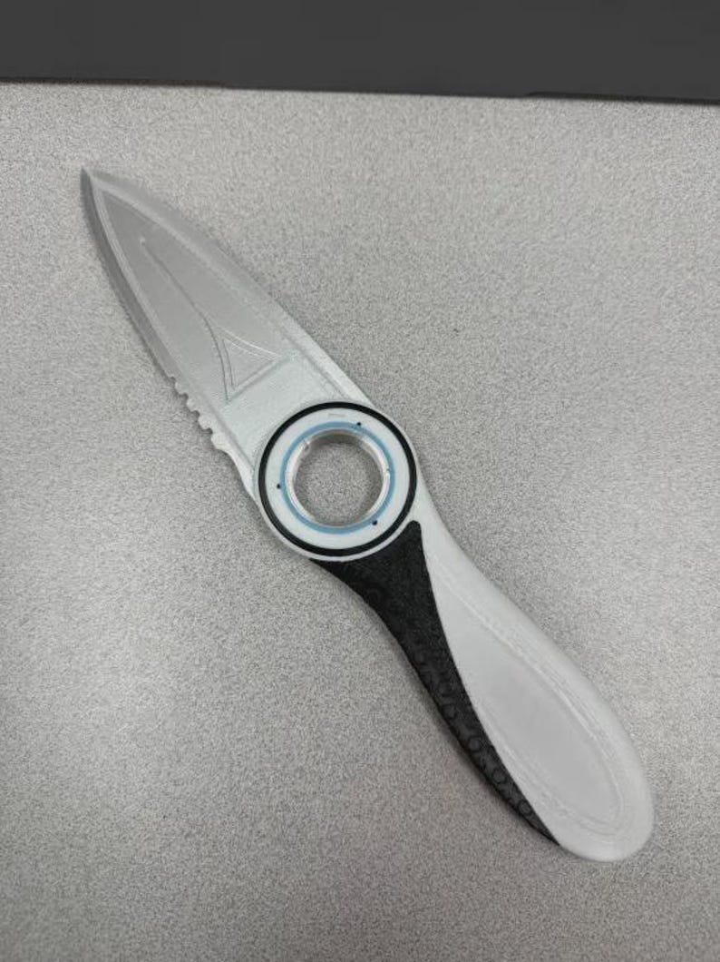 Subnautica Inspired Survival Knife Prop – 3D Printed Gaming Collectible ...