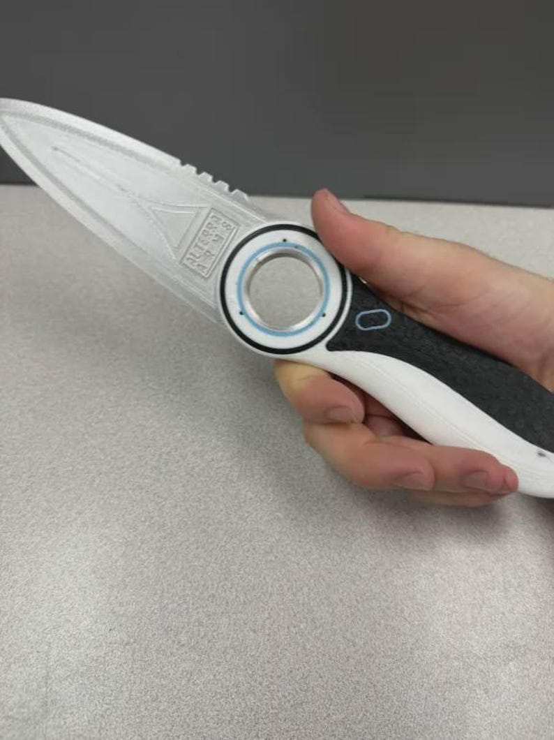 Subnautica Inspired Survival Knife Prop – 3D Printed Gaming Collectible ...