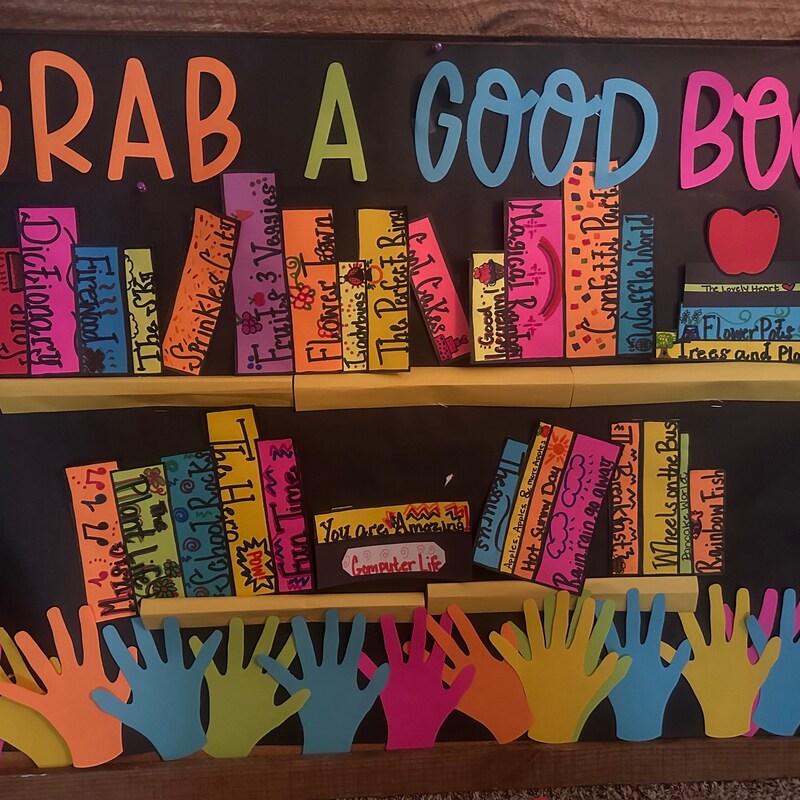 Reading Bulletin Board - Etsy