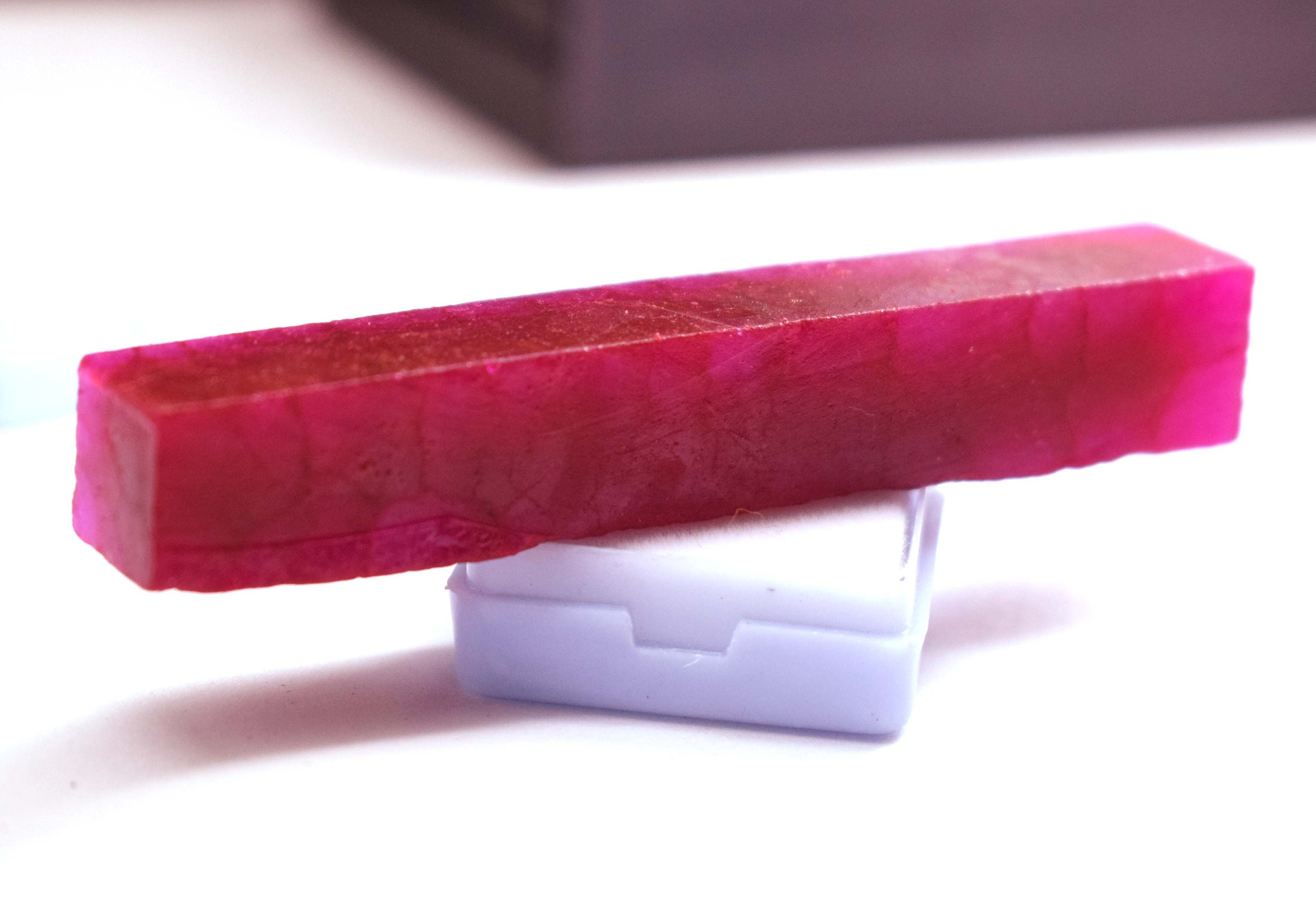 African Red Ruby Natural Certified Uncut Shape 240 Ct approx | Etsy