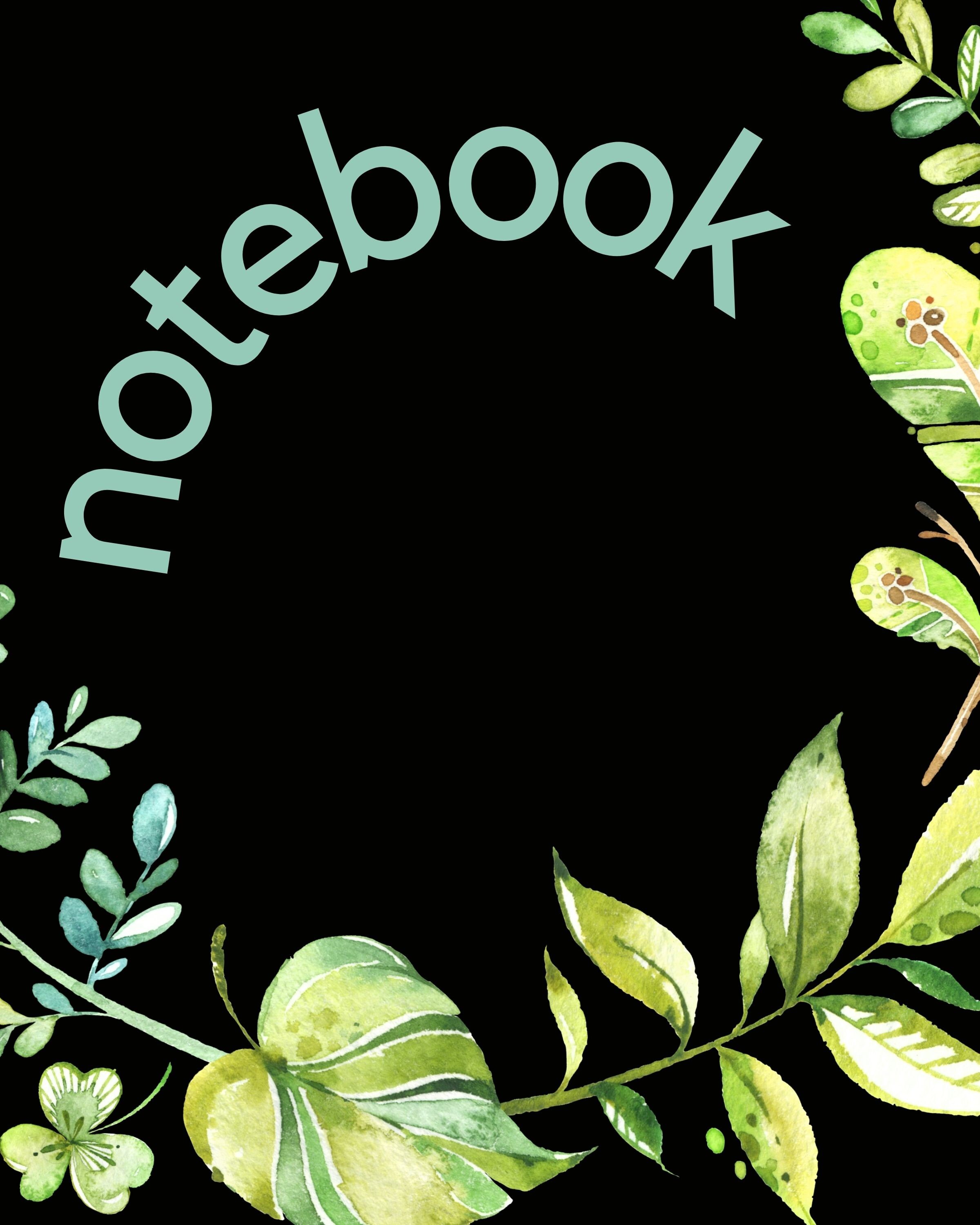 Printable Journal Cover 4 sizes included A4 A5 Letter - Etsy España