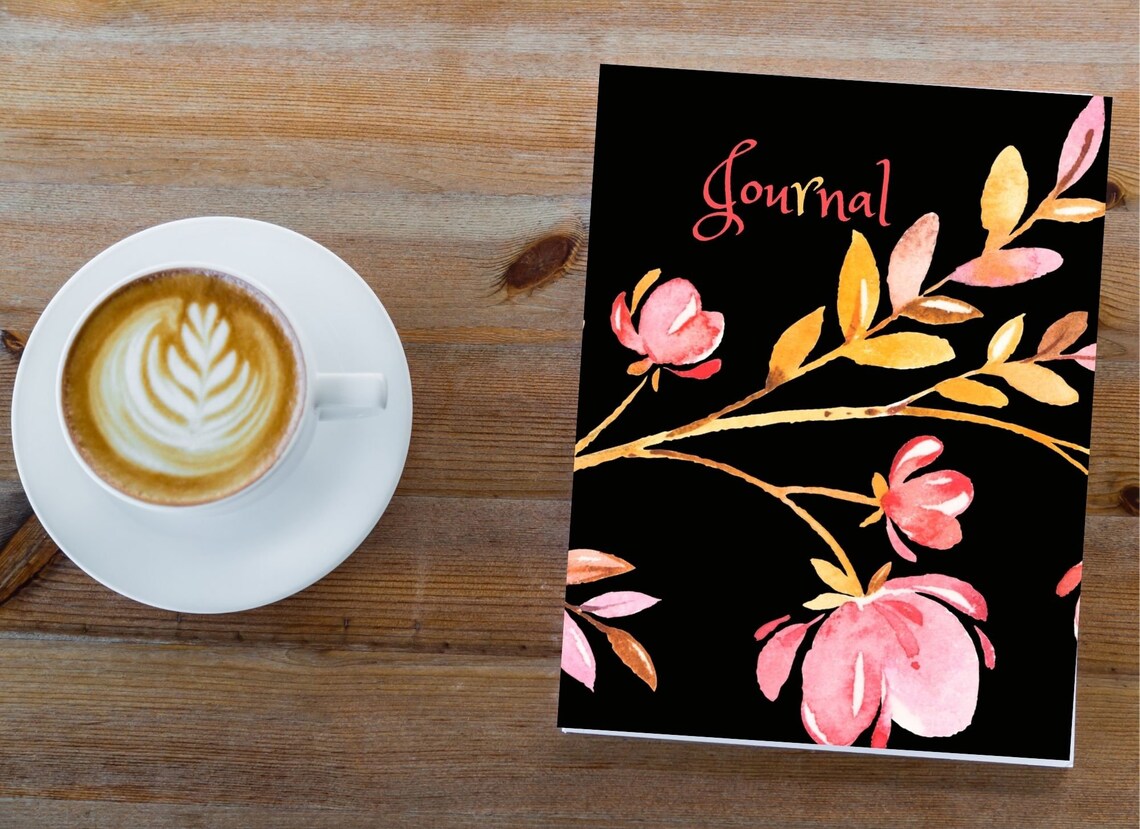 Printable Journal Cover 4 Sizes Included A4, A5, Letter, Half Letter ...