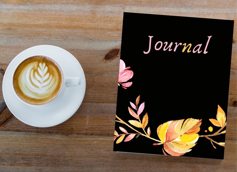 Printable Journal Cover- 4 Sizes Included - A4, A5, Letter, Half Letter ...
