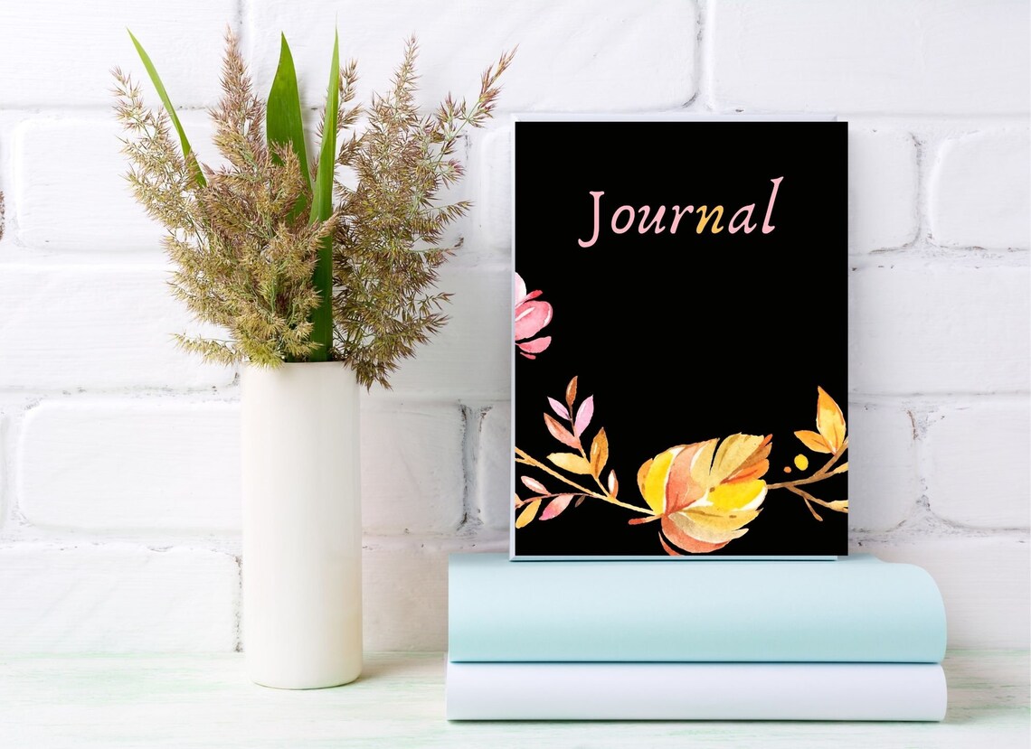 Printable Journal Cover- 4 Sizes Included - A4, A5, Letter, Half Letter ...