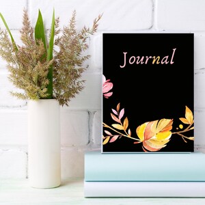 Printable Journal Cover- 4 Sizes Included - A4, A5, Letter, Half Letter ...
