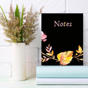 Printable Journal Cover- 4 Sizes Included - A4, A5, Letter, Half Letter ...