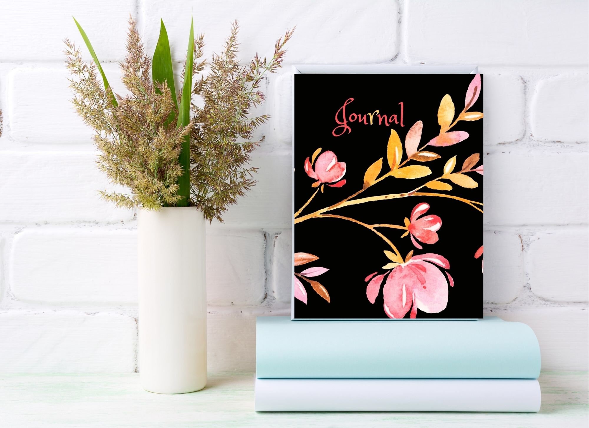 Printable Journal Cover- 4 Sizes Included - A4, A5, Letter, Half Letter ...