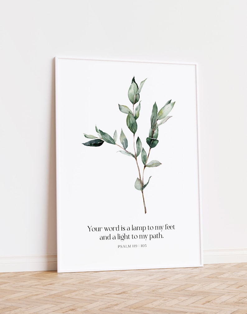 Psalms Set of 3 Bundle Bible Verse Printable Modern - Etsy