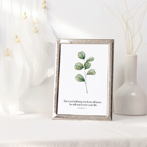 Psalms Set of 3 Bundle, Bible Verse Printable, Modern Christian Home ...