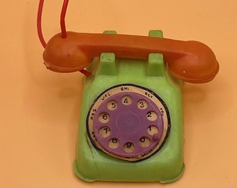 Toy Rotary Phone - Etsy
