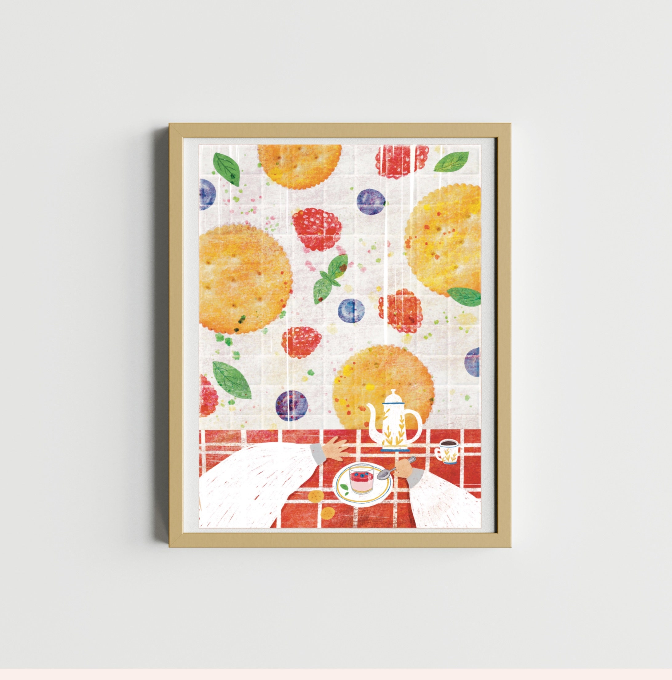 Italy Food Poster, Food Art Print, Kitchen Wall Art - Etsy