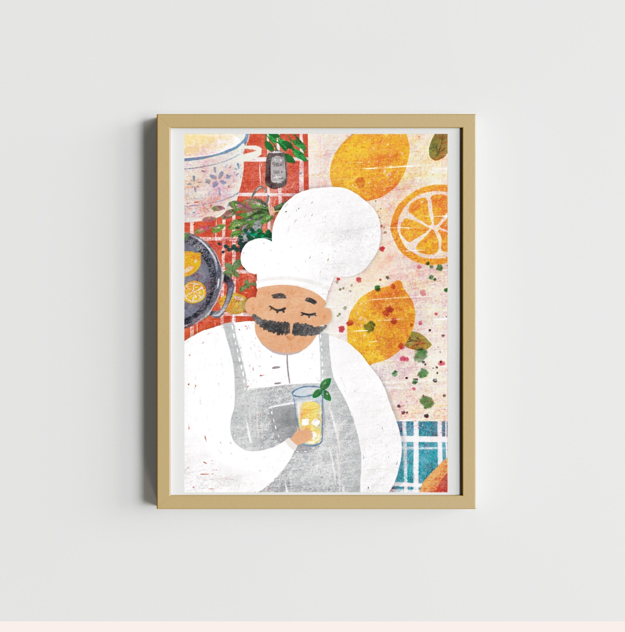 Italian Poster Retro Food Poster Digital Art Print - Etsy