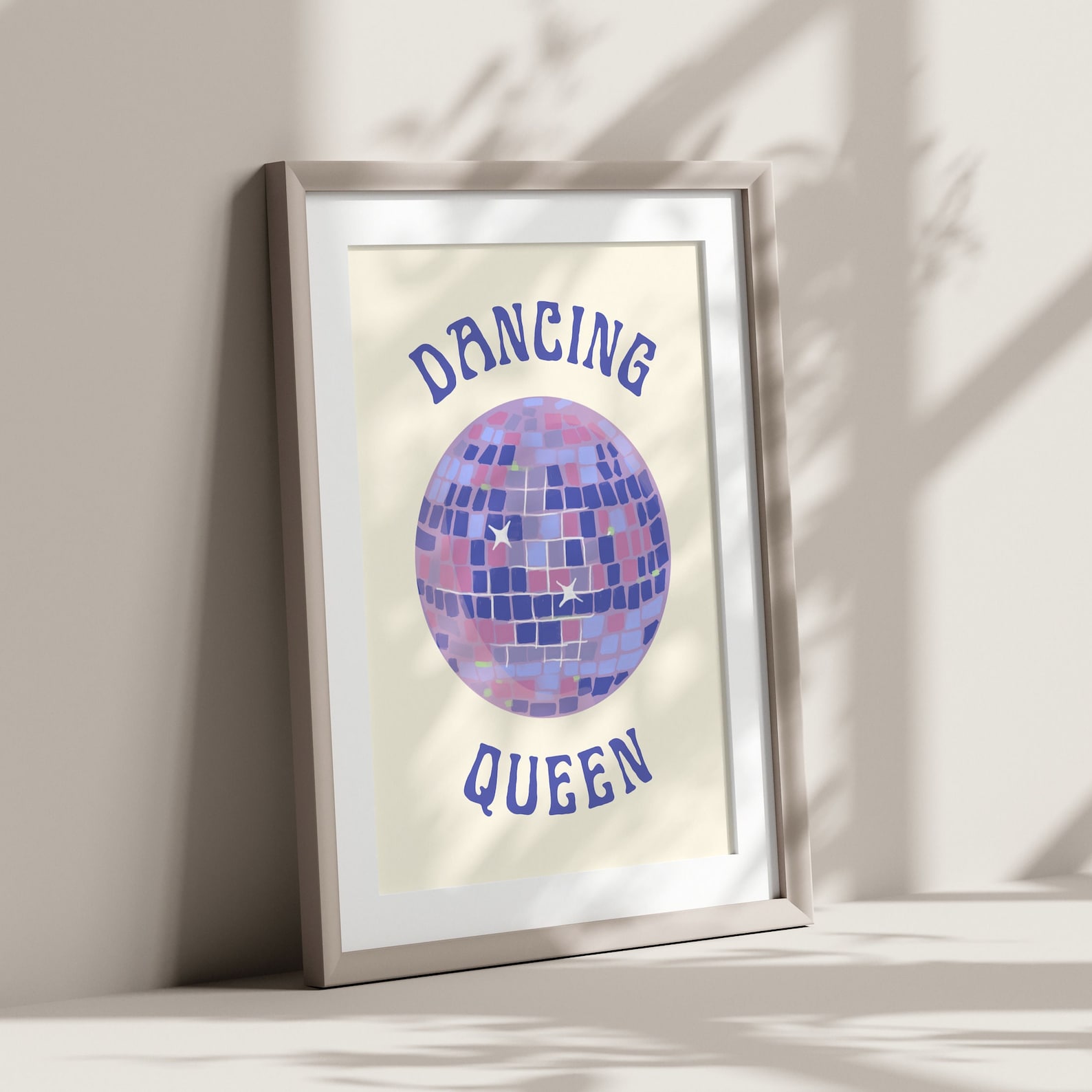 DANCING QUEEN POSTER, Dancing Queen Retro Print, Dance Print, Dancing ...