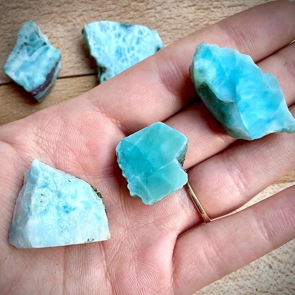 Larimar Stone - Etsy