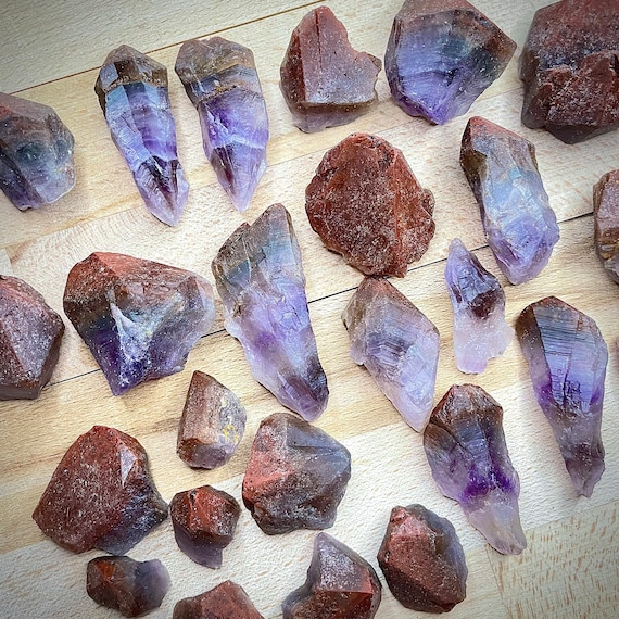 Home & Living Rocks & Geodes Rare Purple Crystal Super Seven Amethyst ...
