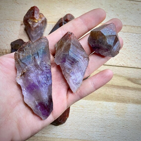 Home & Living Rocks & Geodes Rare Purple Crystal Super Seven Amethyst ...