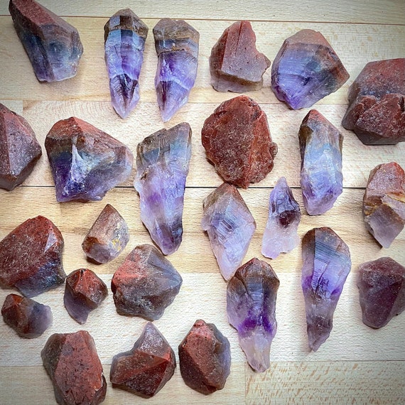Home & Living Rocks & Geodes Rare Purple Crystal Super Seven Amethyst ...