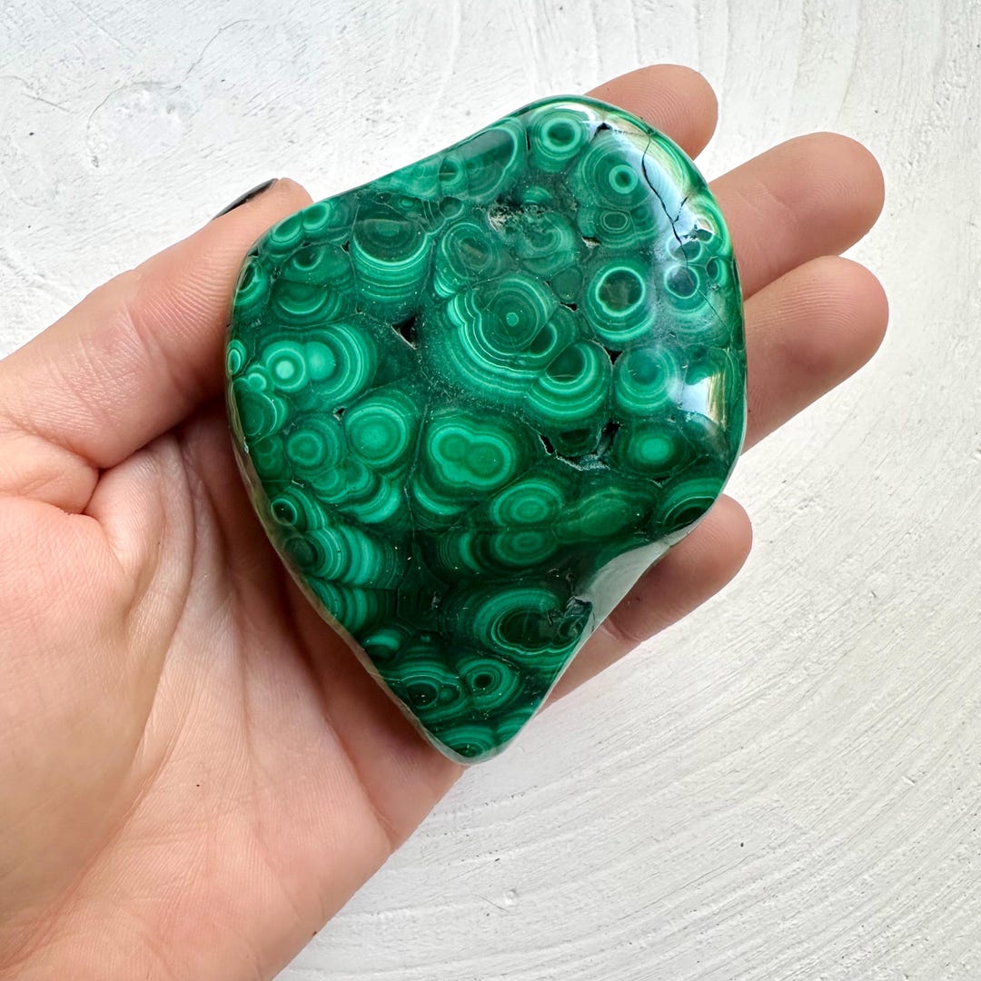 Large Malachite Crystal Polished Malachite Crystal Large Malachite ...