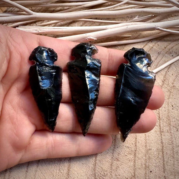 Obsidian Arrowheads - Etsy