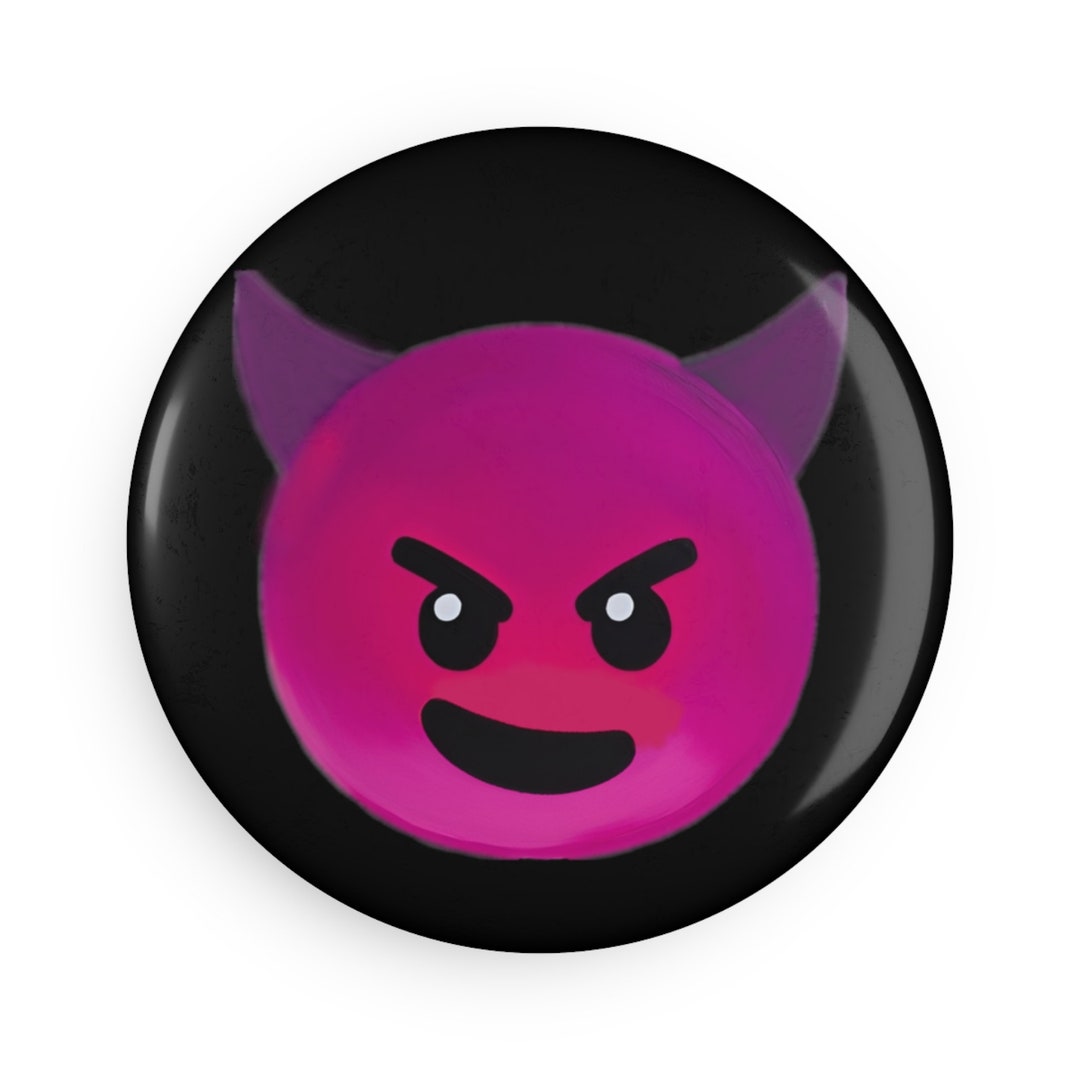 Magna Mojis Message Board and Refrigerator Magnet - Smirking Imp Emoji ...