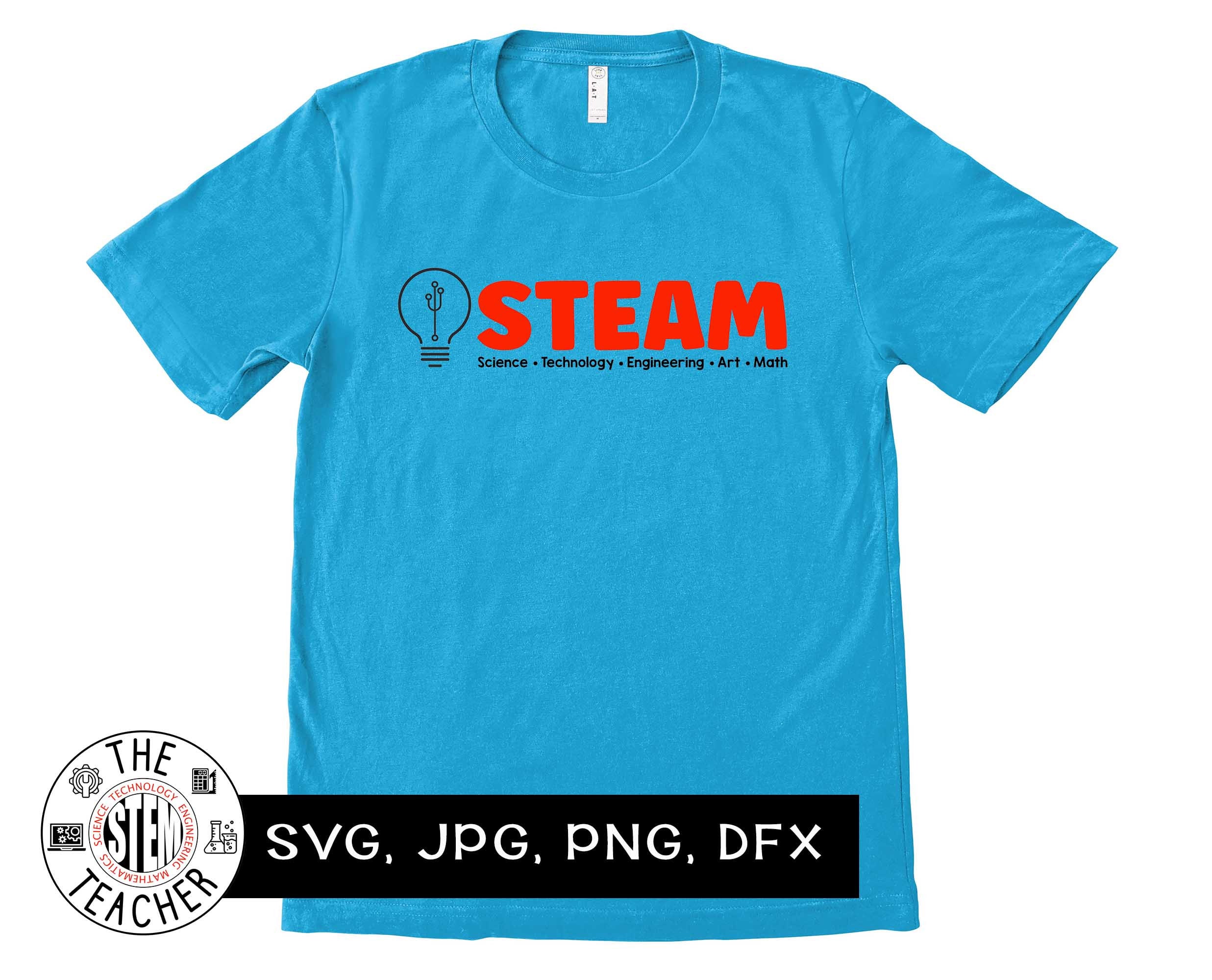 STEAM SVG, Dfx, Png, Jpg Files, Science, Technology, Engineering, Art ...