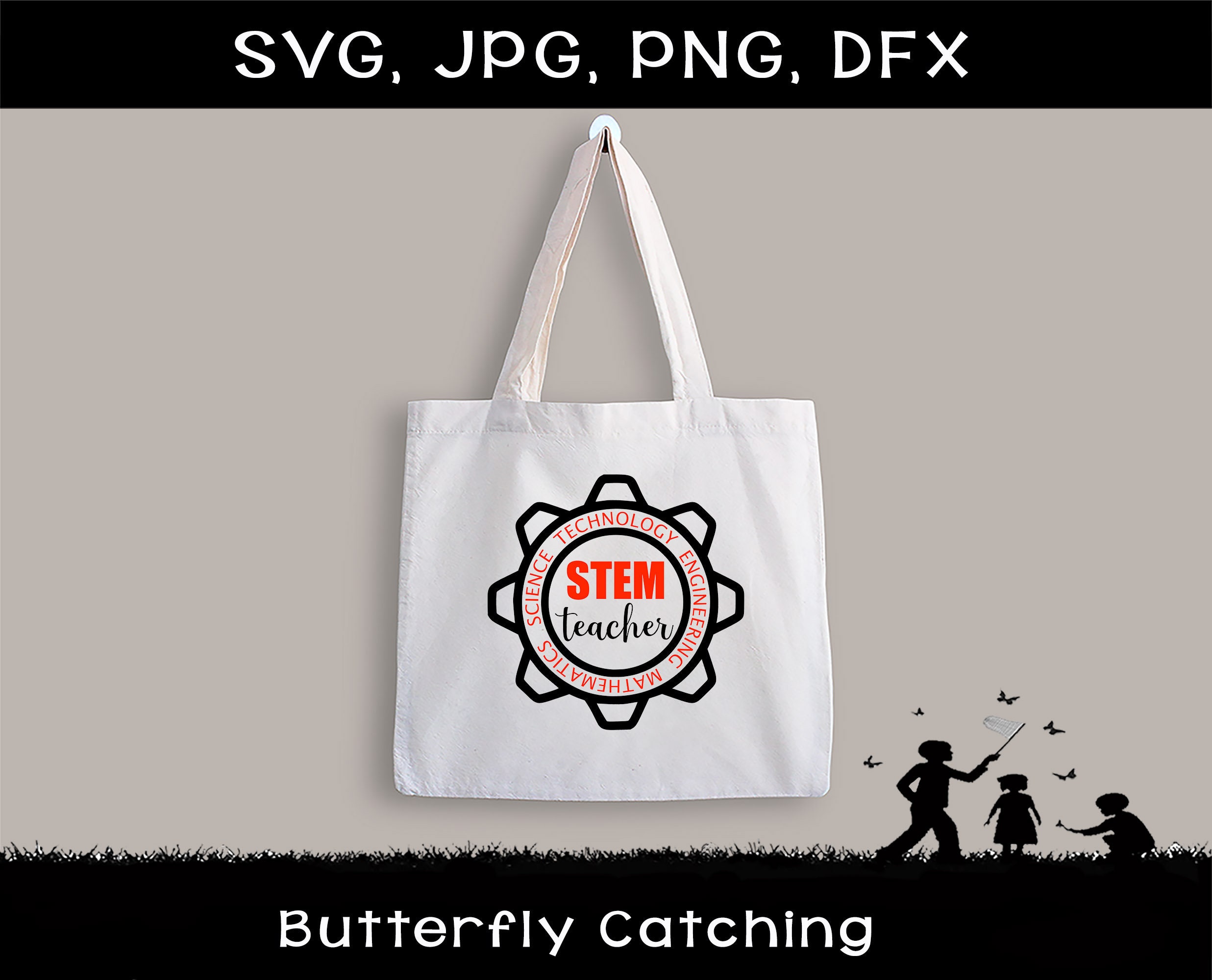 STEM Teacher SVG, Dfx, Png, Jpg Files, Science, Technology, Engineering ...